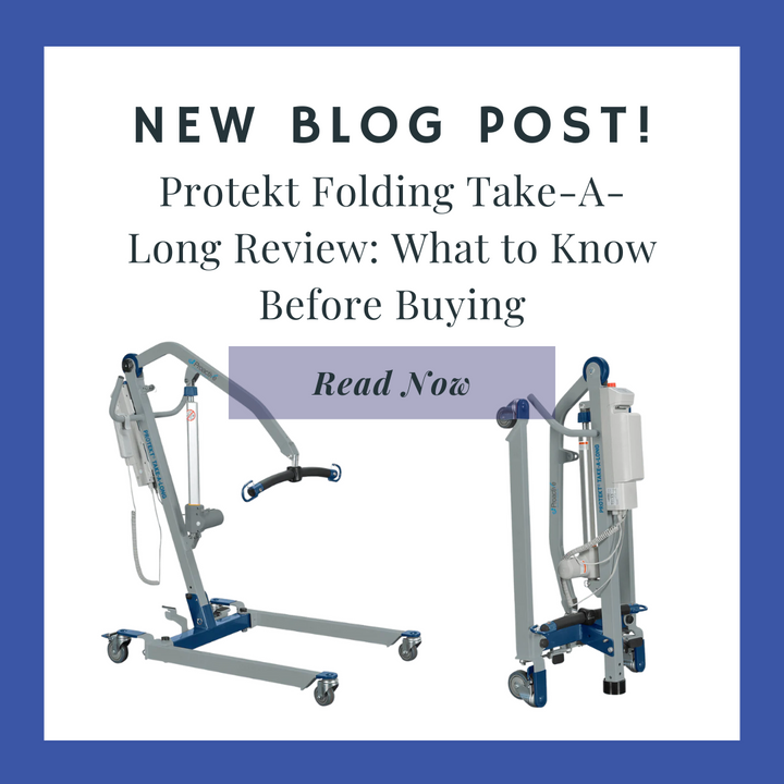 Protekt Take-A-Long Folding Portable Patient Lift – Hoyer-Style Travel ...
