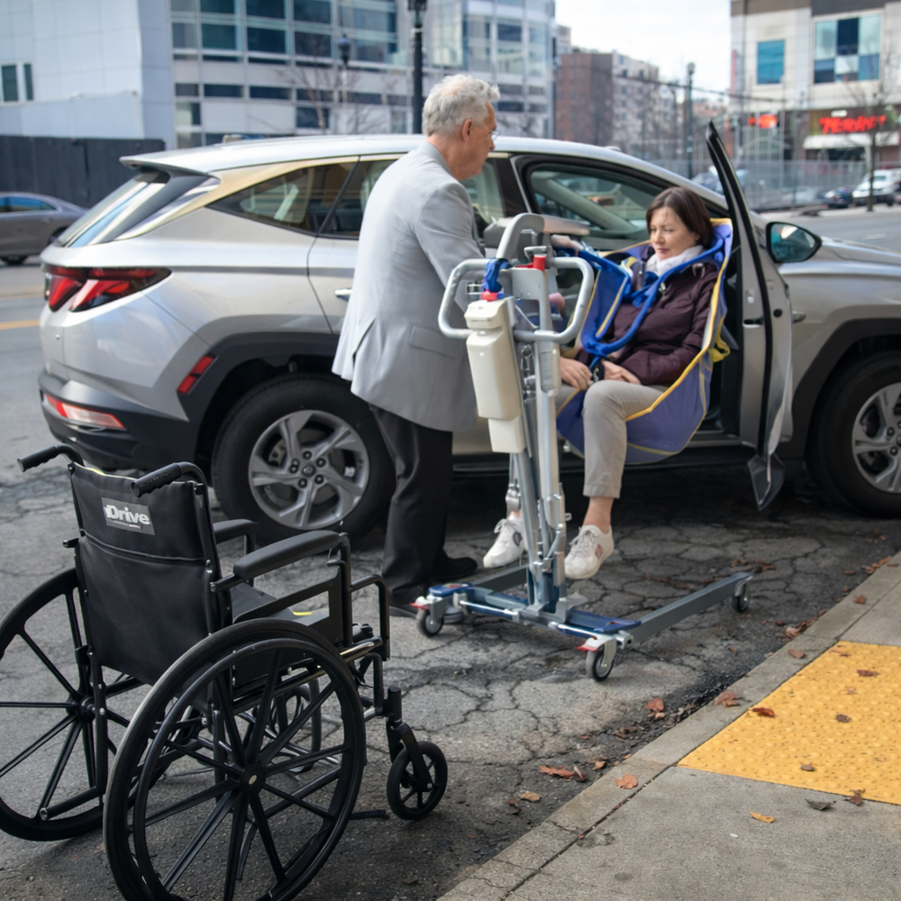 Folding & Portable Patient Lifts by Protekt – Protekt Patient Lifts